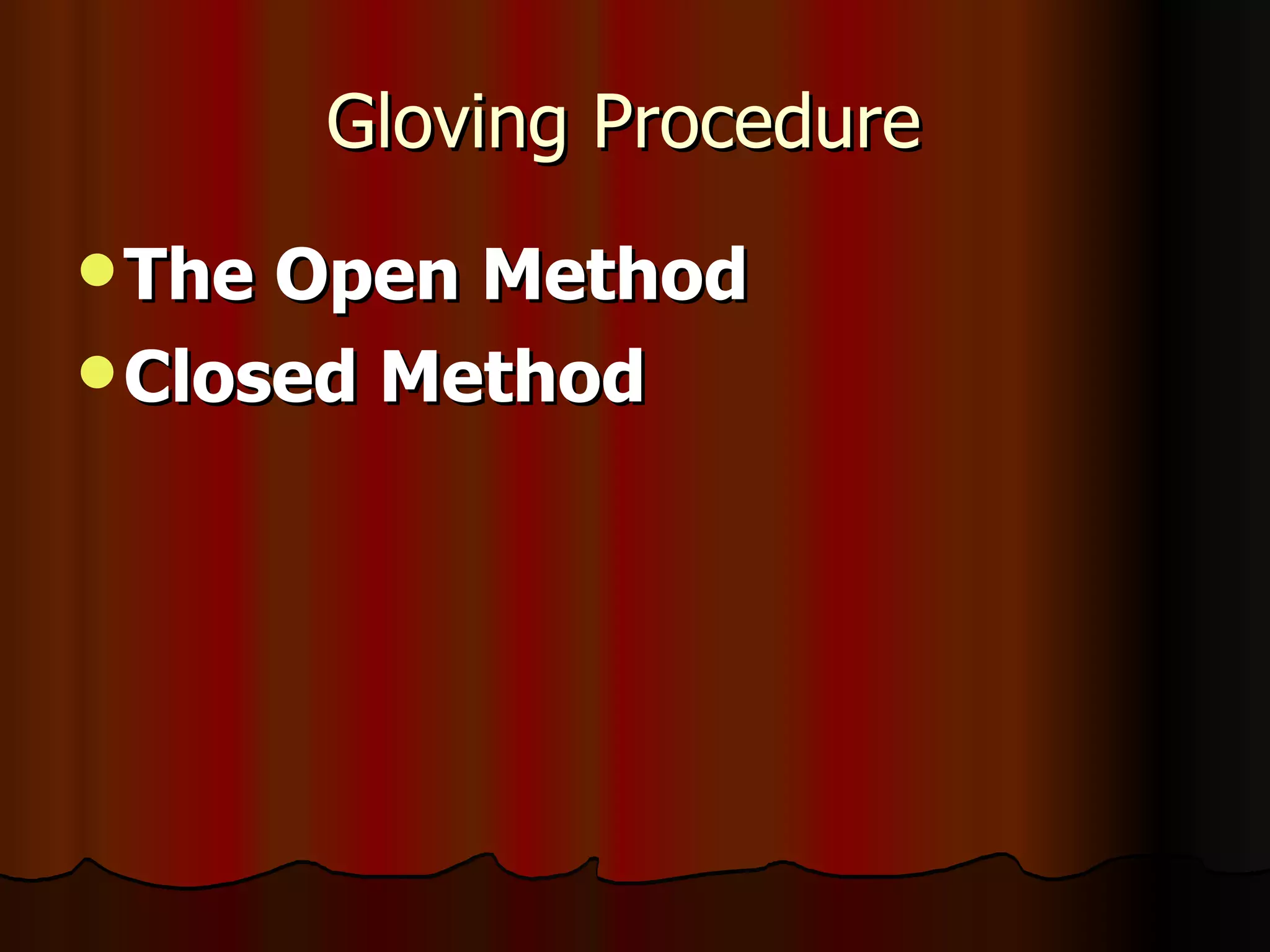 Scrubbing, gowning and gloving technique | PPT