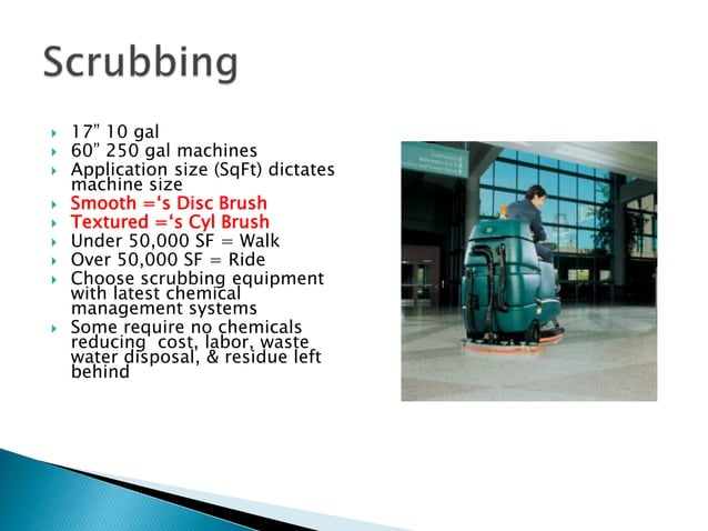 scrubbing machine.ppt