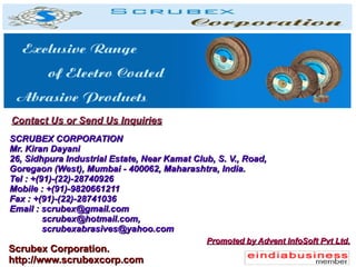 Scrubex Corporation | ODP