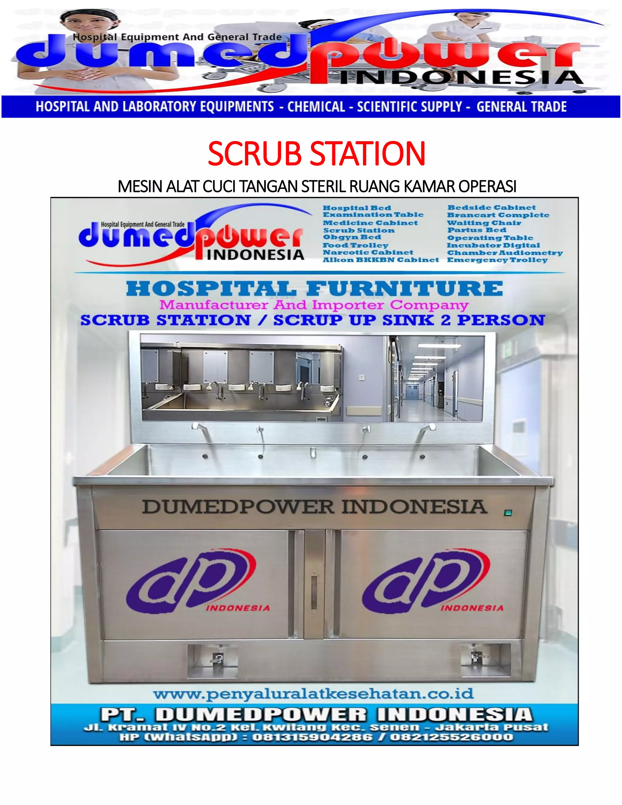 Scrub station ruang kamar operasi rumah sakit 2018 | PDF