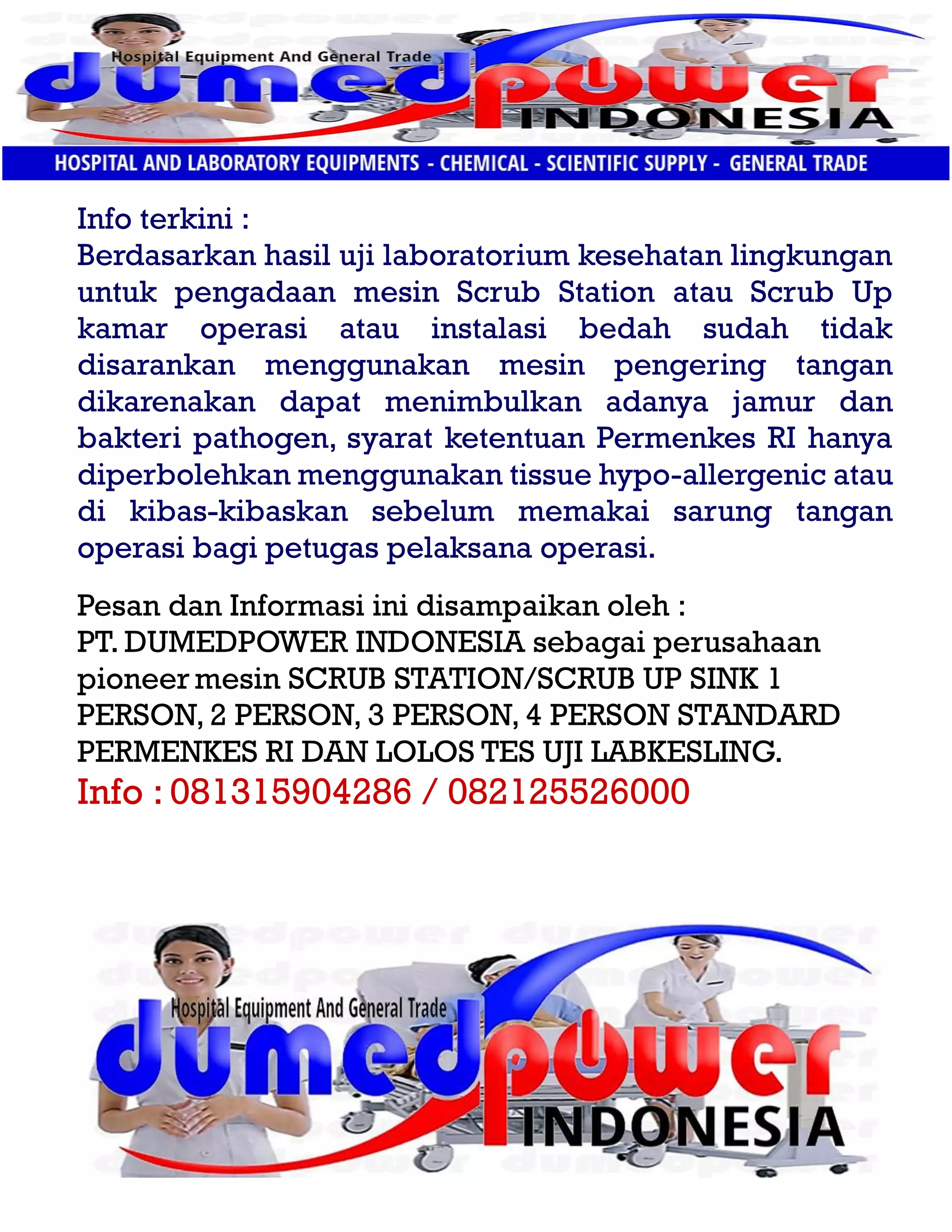 Scrub station ruang kamar operasi rumah sakit 2018 | PDF