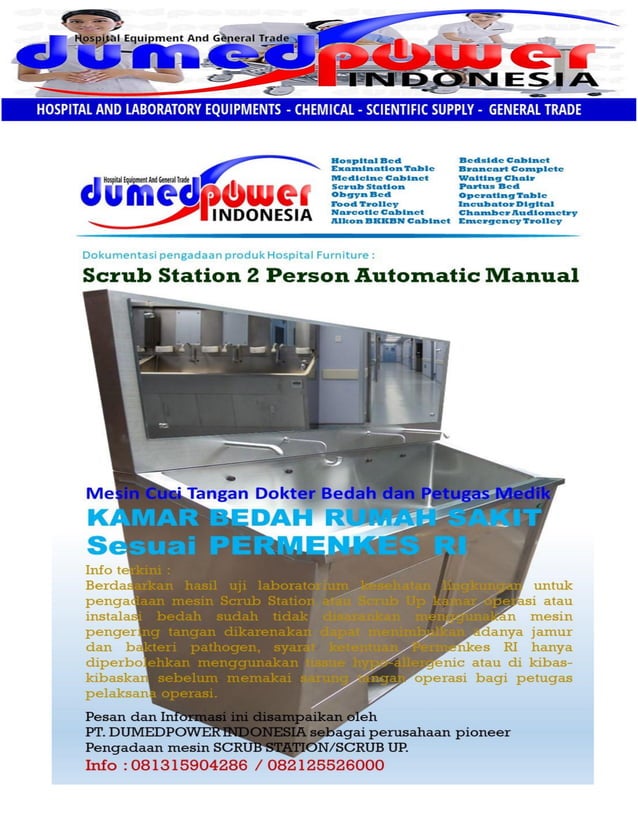Scrub station ruang kamar operasi rumah sakit 2018 | PDF