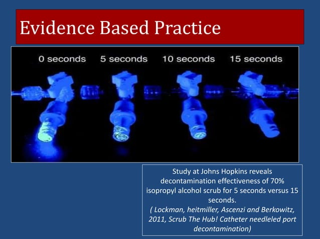 SCRUB THE HUB.pptx | Infectious Diseases | Diseases and Conditions
