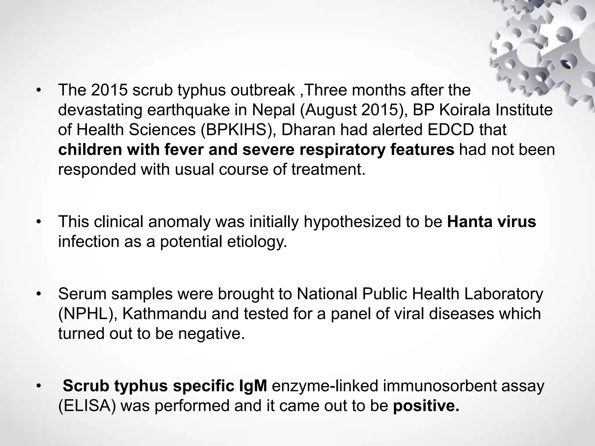 Scrub typhus | PPTX