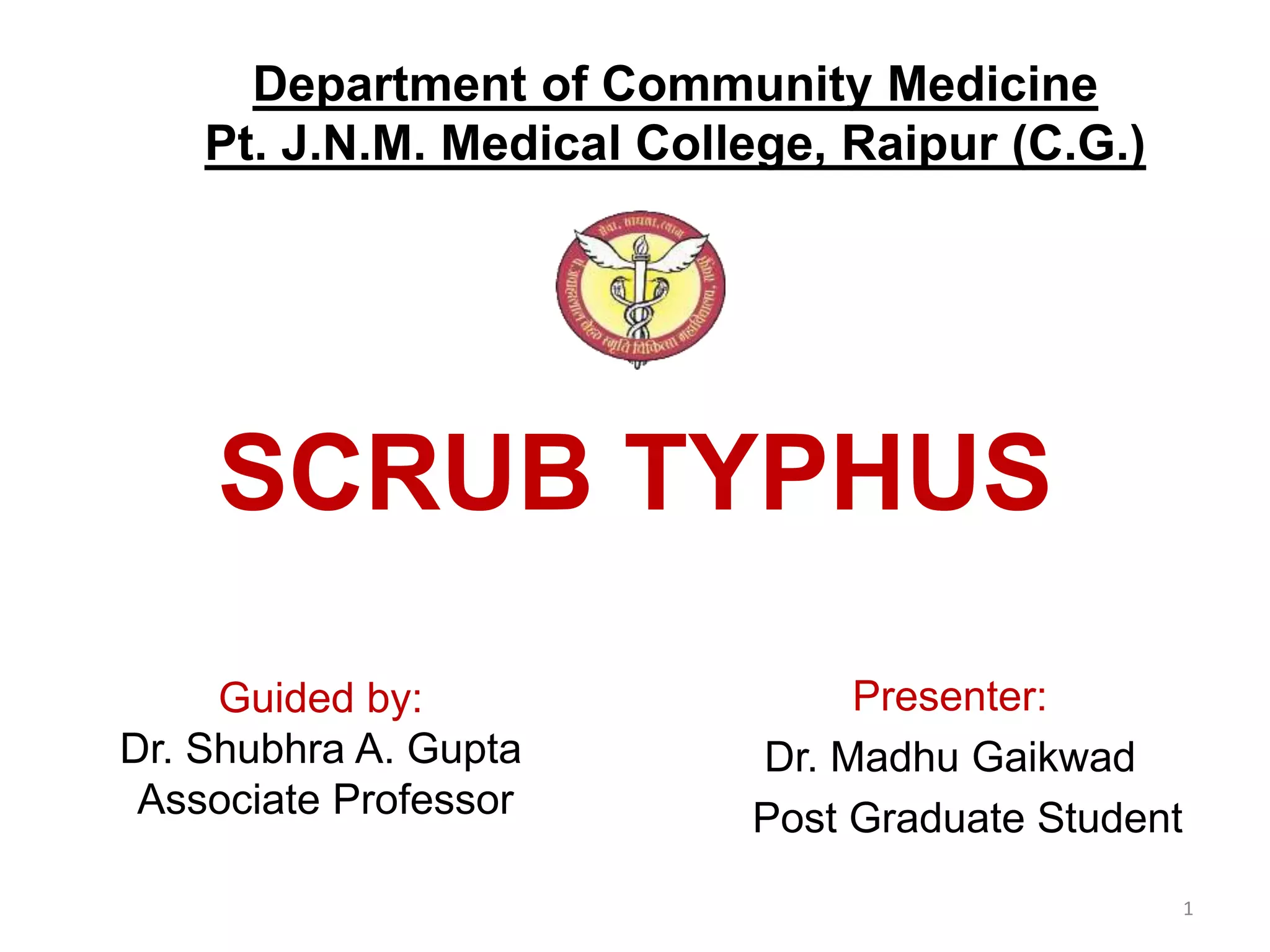 Scrub typhus | PPT