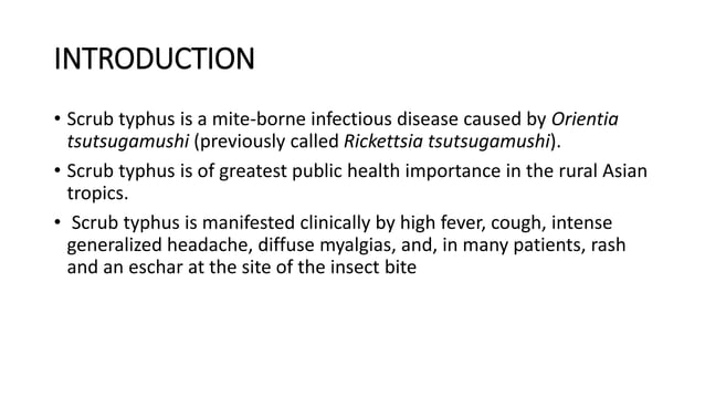 scrub typhus.pptx dr.ramjiban yadav nepal | PPTX