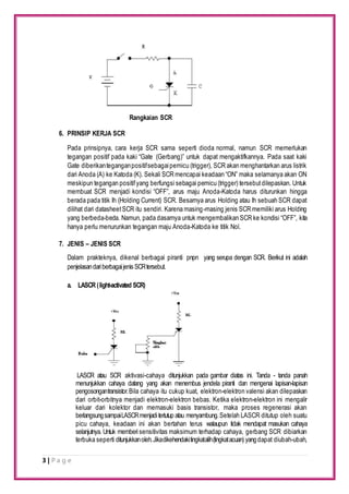 SCR, UJT, TRIAC, DIAC | DOCX
