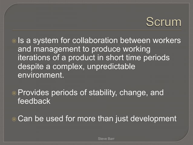 Introduction to Scrum | PDF