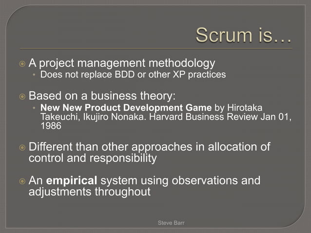 Introduction to Scrum | PDF