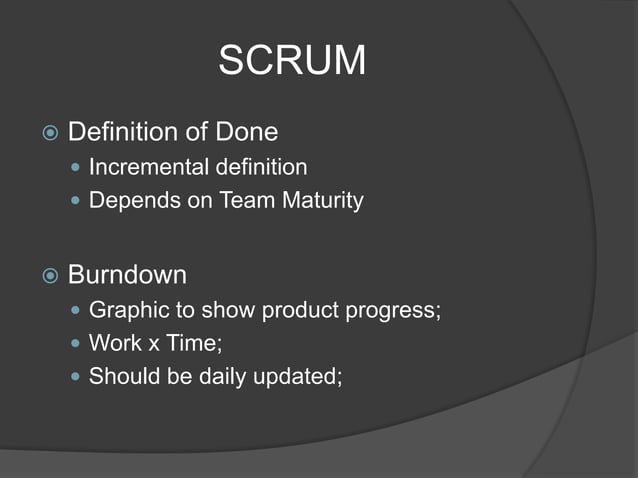 Lightning Talk - SCRUM | PPTX | Technology & Computing