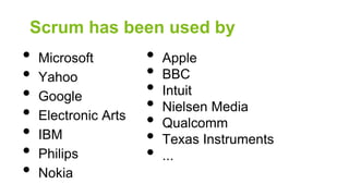 Scrum. software engineering seminar | PDF