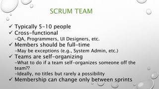 Scrum | PPTX
