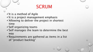 Scrum | PPTX