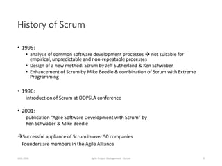 Scrum: Agile Project Management | PPT