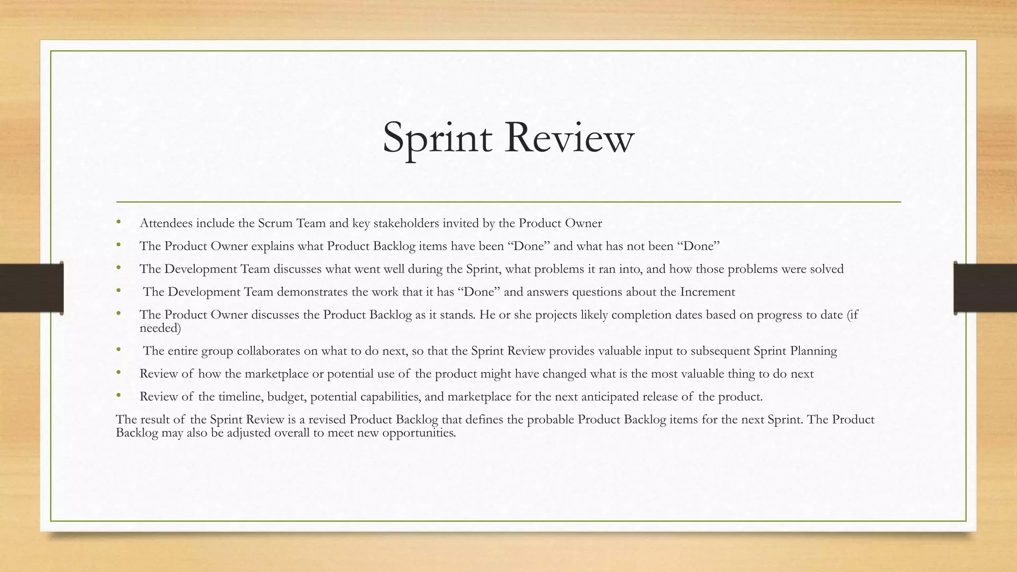 Scrum Overview | PPT