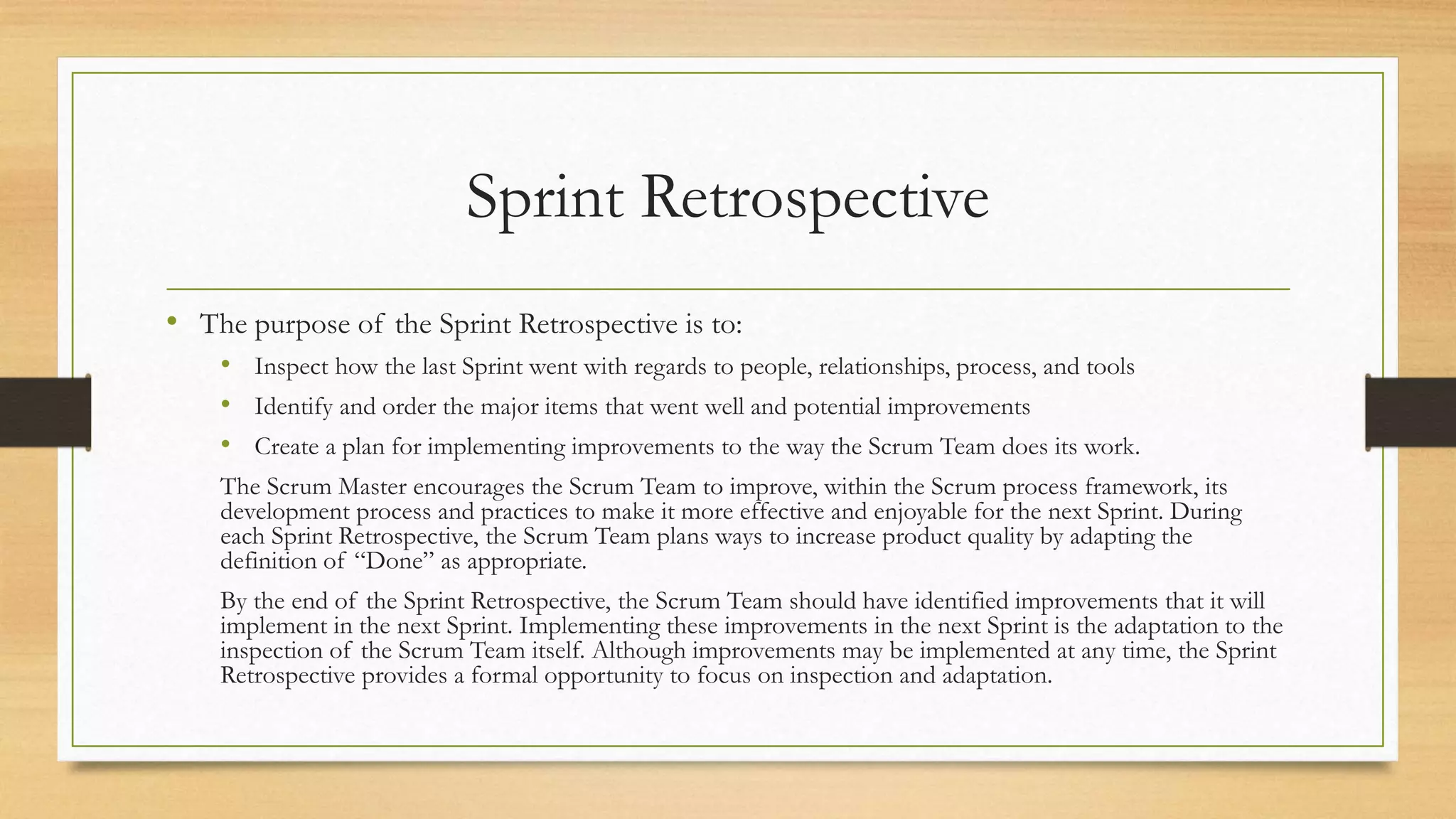 Scrum Overview | PPT