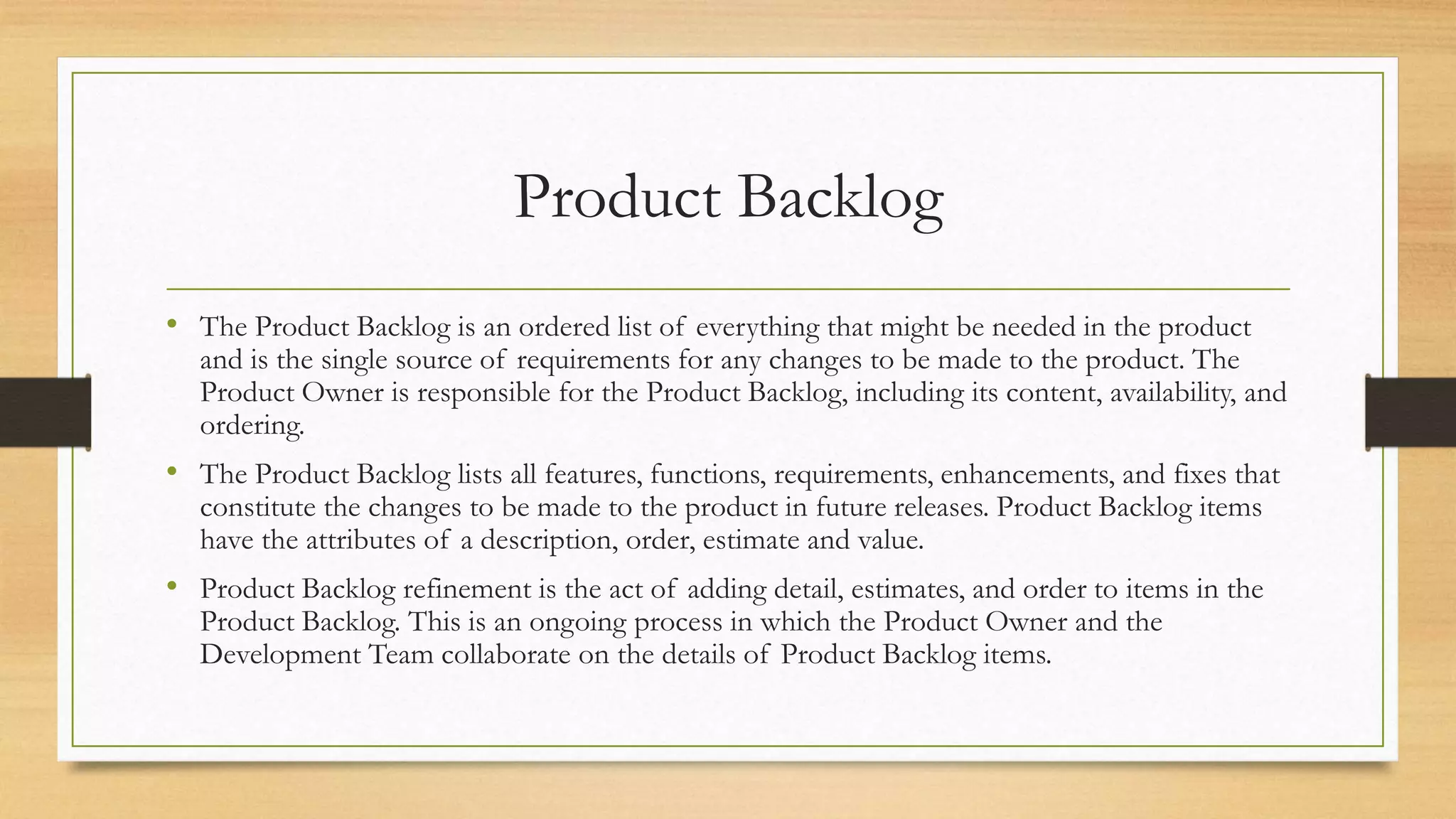 Scrum Overview | PPT