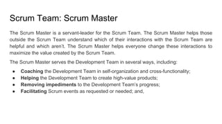Scrum: Scrum Guide Summary | PPT