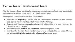 Scrum: Scrum Guide Summary | PPT