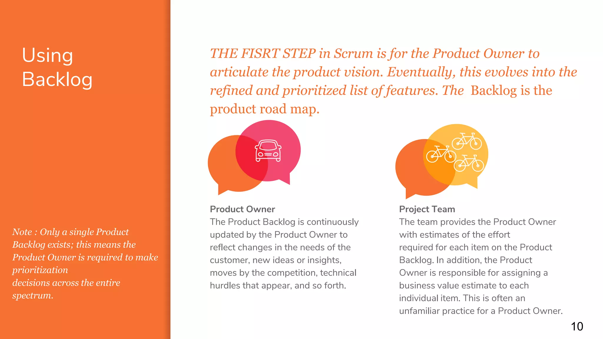 Managing Agile Projects Using Scrum Framework Ppt