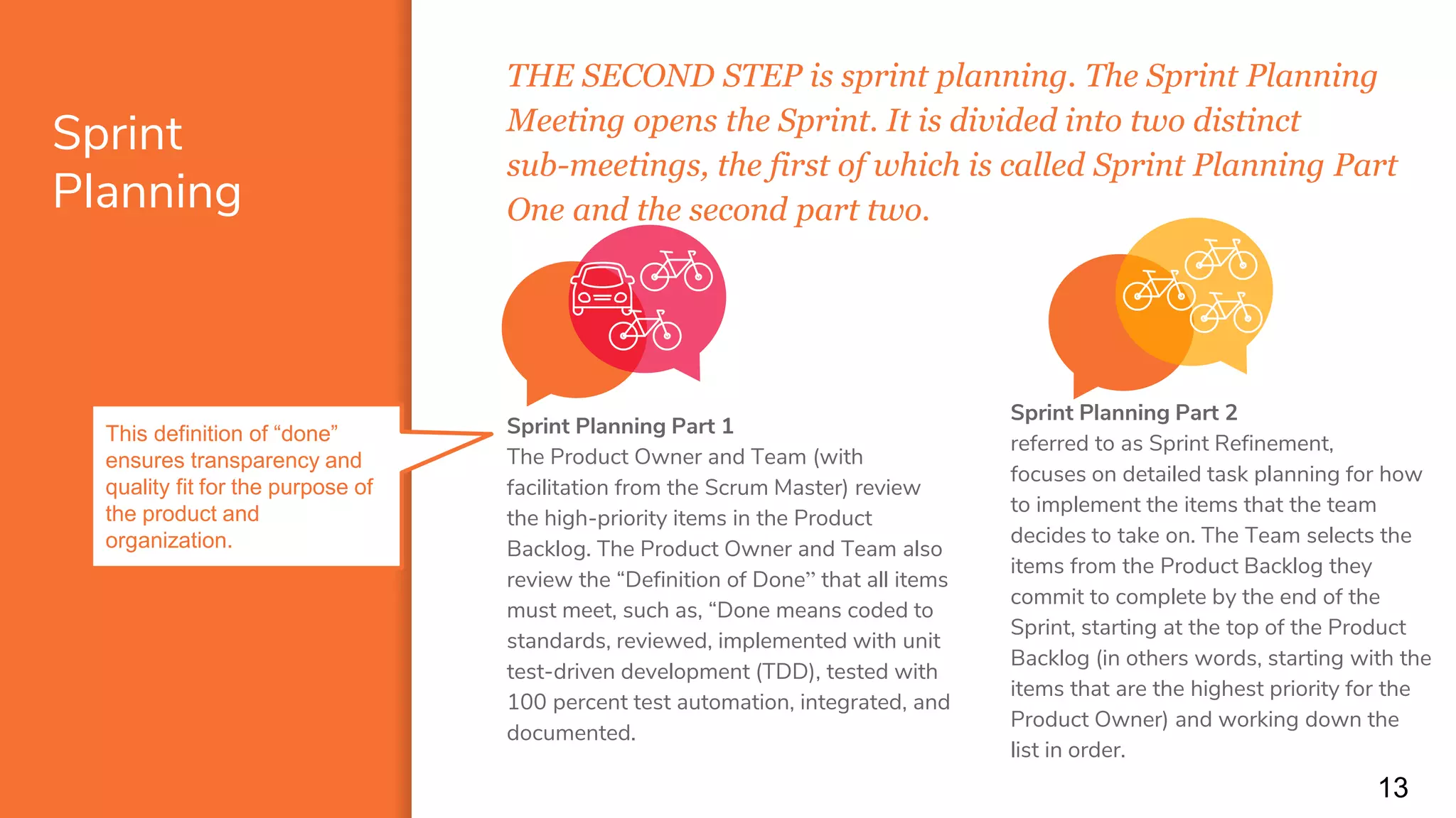 Managing Agile Projects Using Scrum Framework Ppt