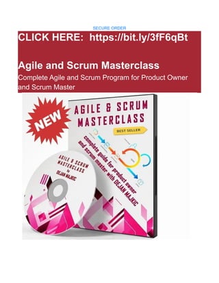Agile and Scrum Masterclass | PDF