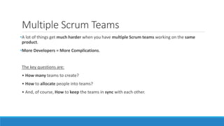 Scrum and-xp-from-the-trenches 07 handle multiple scrum teams | PPT