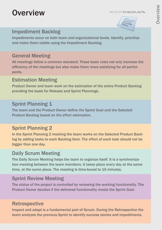 Scrum checklists | PDF
