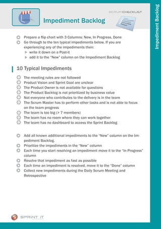 Scrum checklists | PDF | Web Conferencing | Computer Software and ...