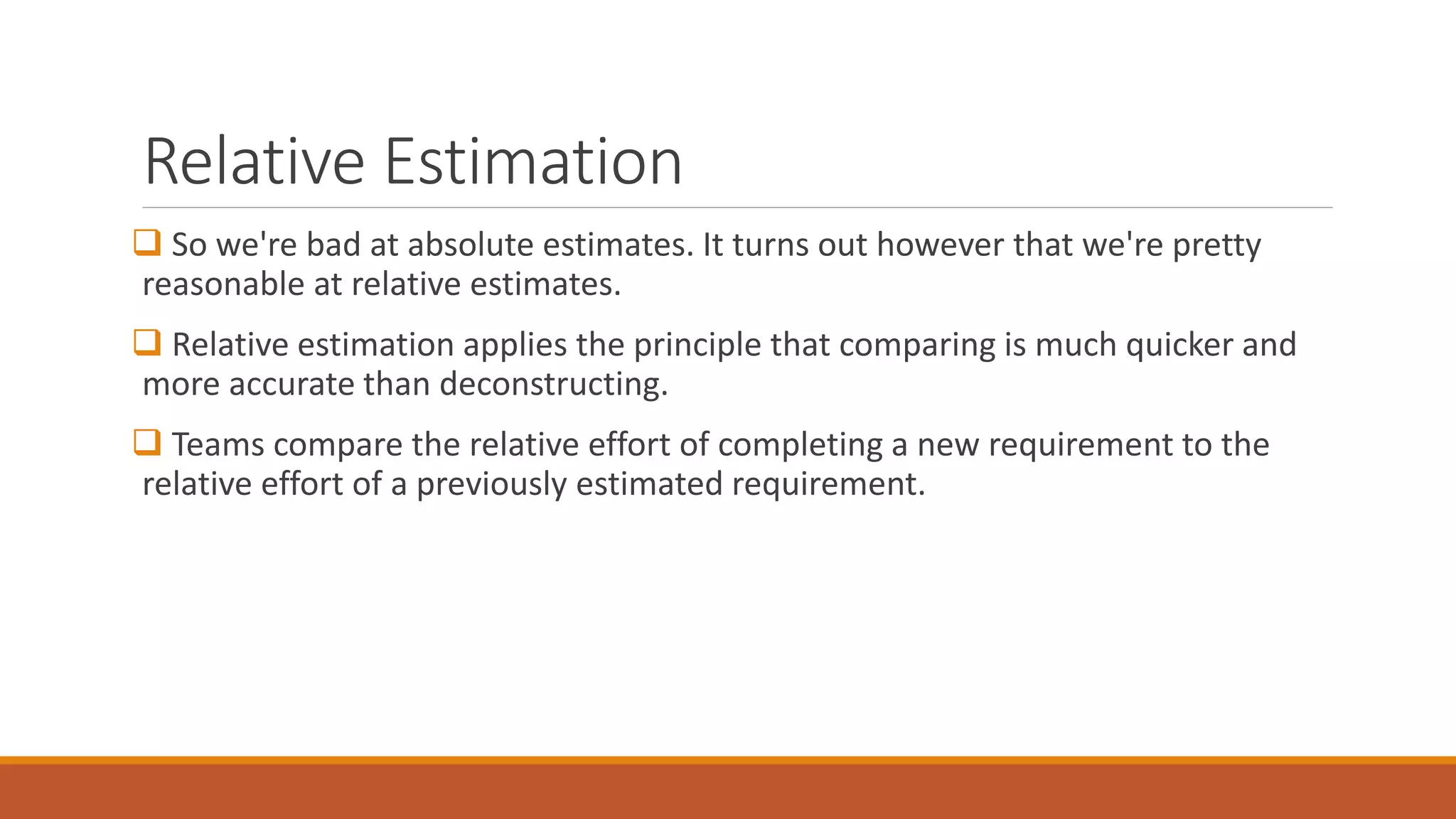 Estimation and Release Planning in Scrum | PPTX