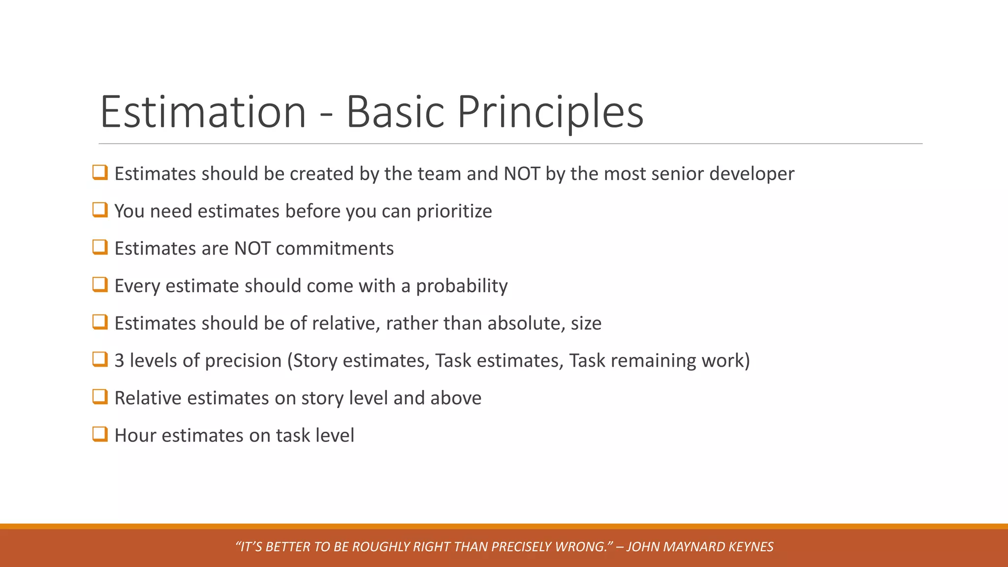 Estimation and Release Planning in Scrum | PPTX