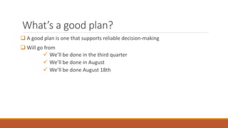 Estimation and Release Planning in Scrum | PPTX
