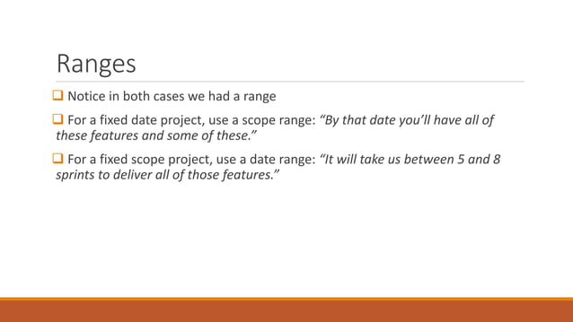Estimation and Release Planning in Scrum | PPT