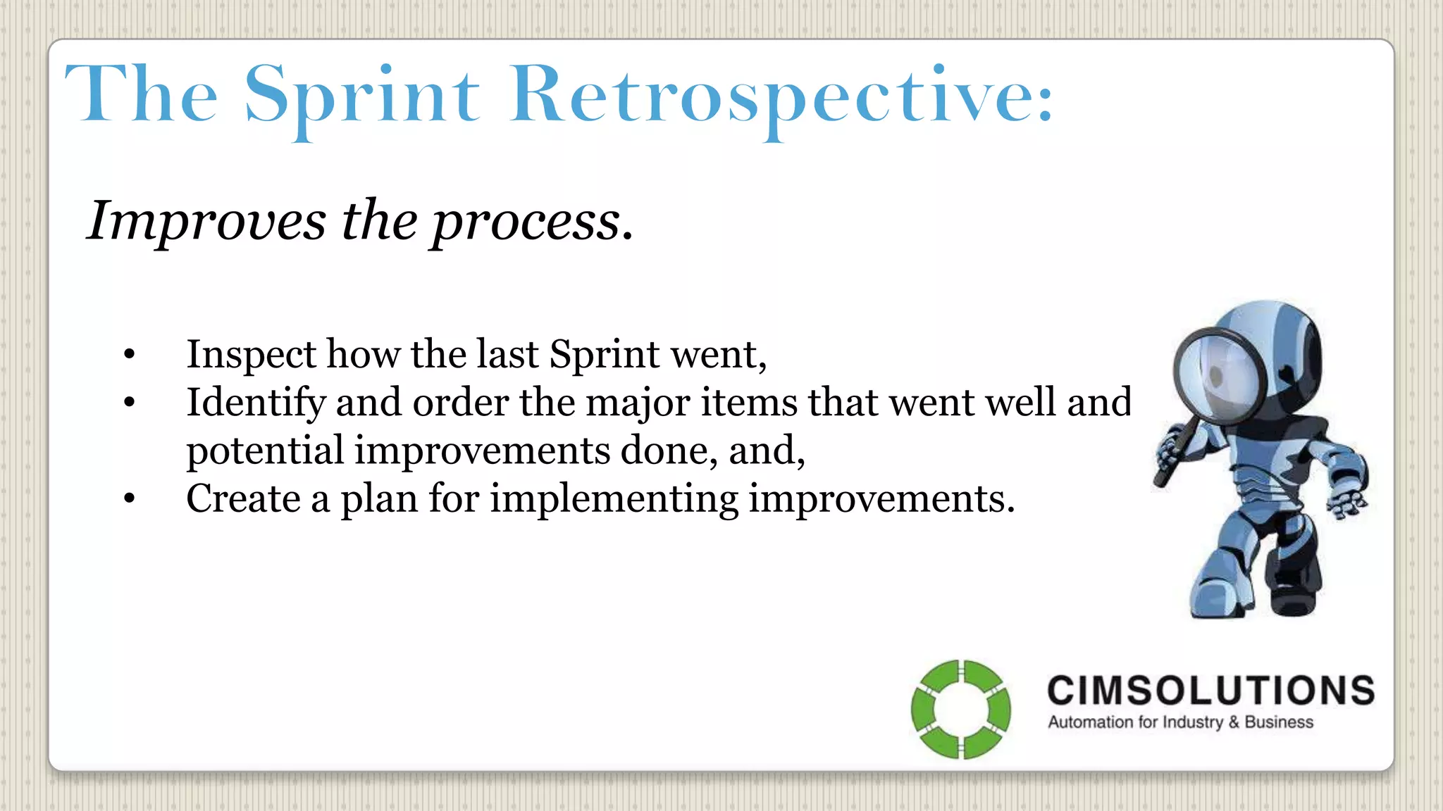 Scrum overview | PPTX | Technology & Computing