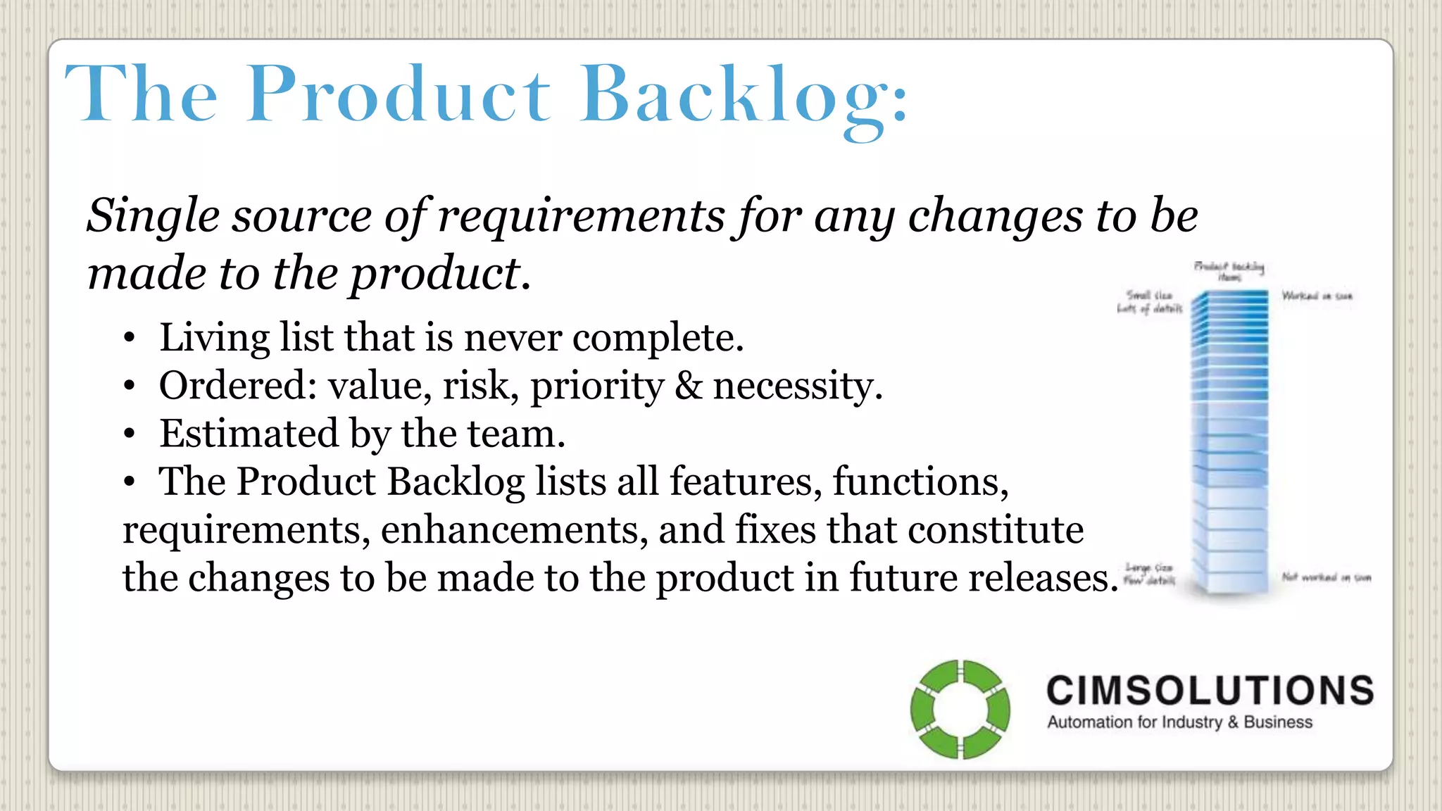 Scrum overview | PPTX | Technology & Computing