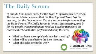 Scrum overview | PPTX | Technology & Computing