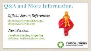 Scrum overview | PPTX | Technology & Computing