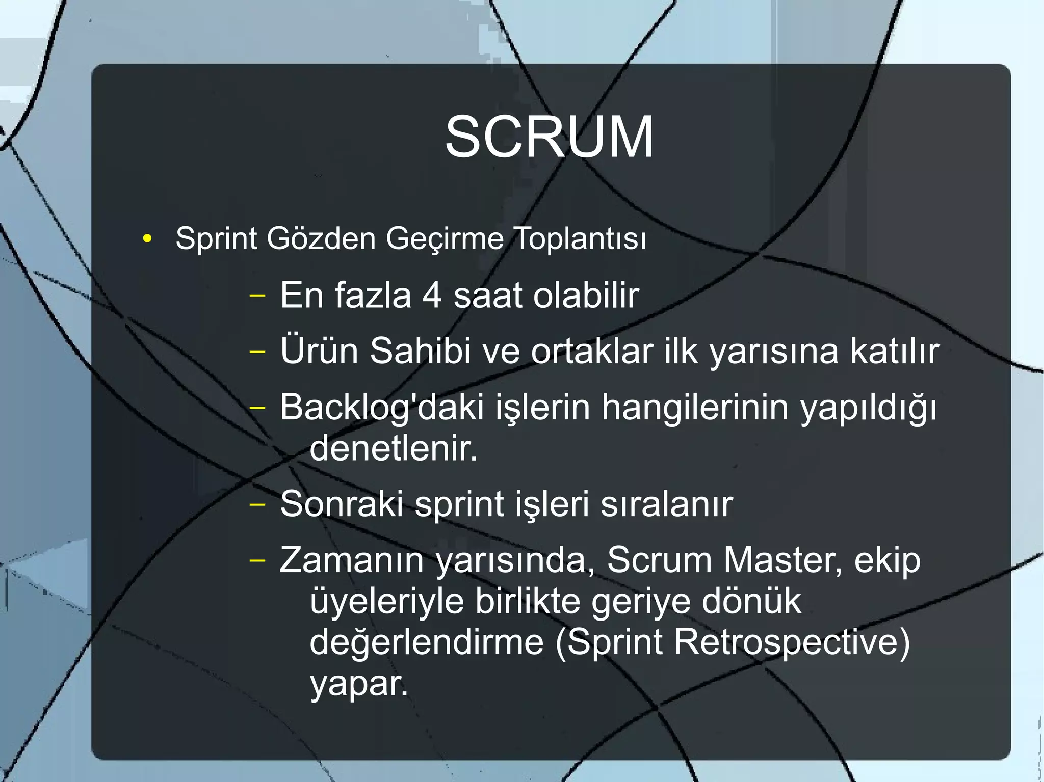 Scrum ve Redmine ile yazılım projesi yönetimi | PDF