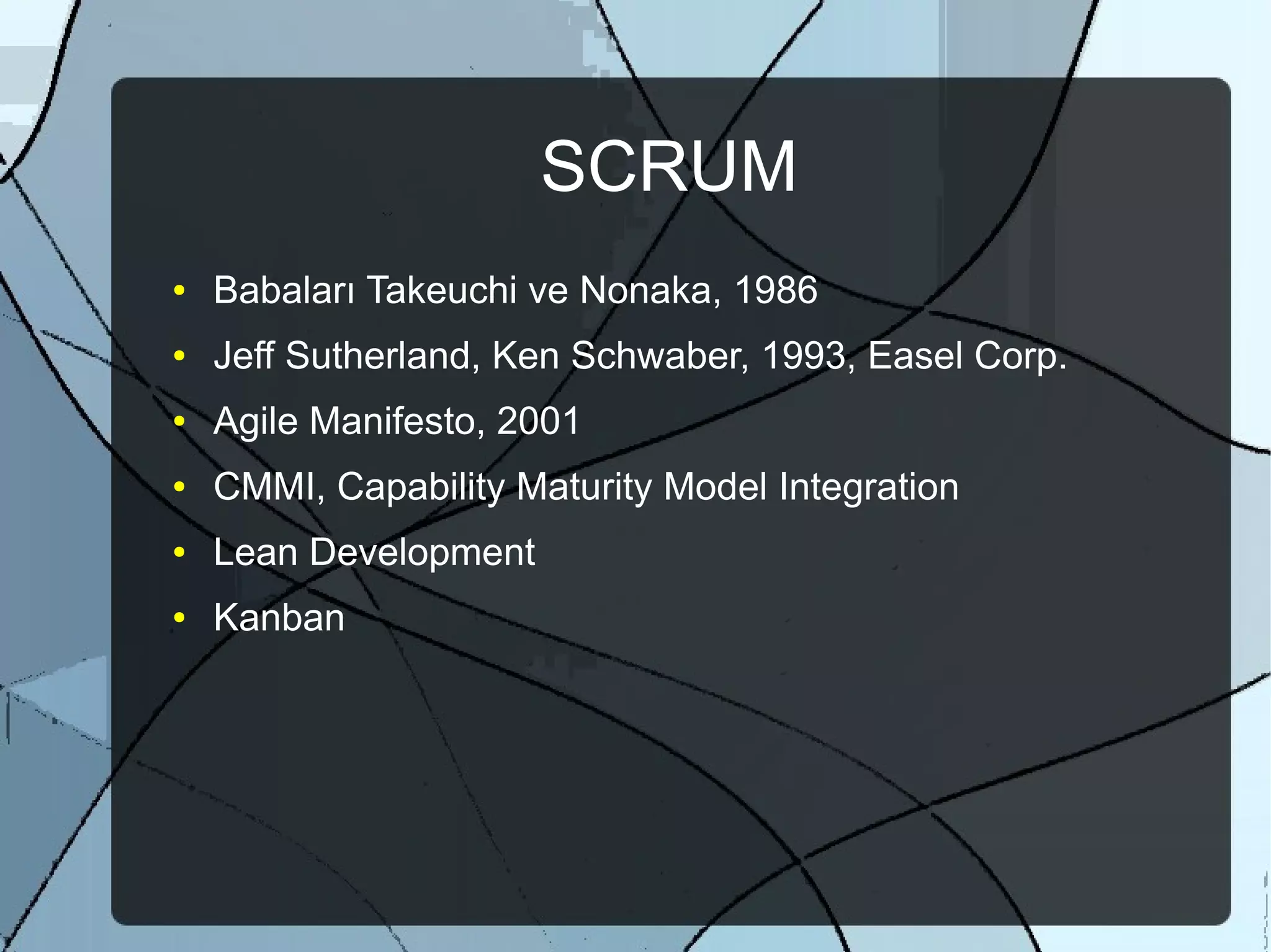 Scrum ve Redmine ile yazılım projesi yönetimi | PDF