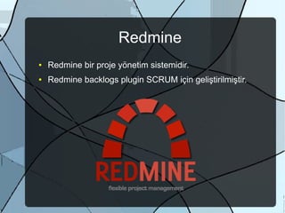 Scrum ve Redmine ile yazılım projesi yönetimi | PDF