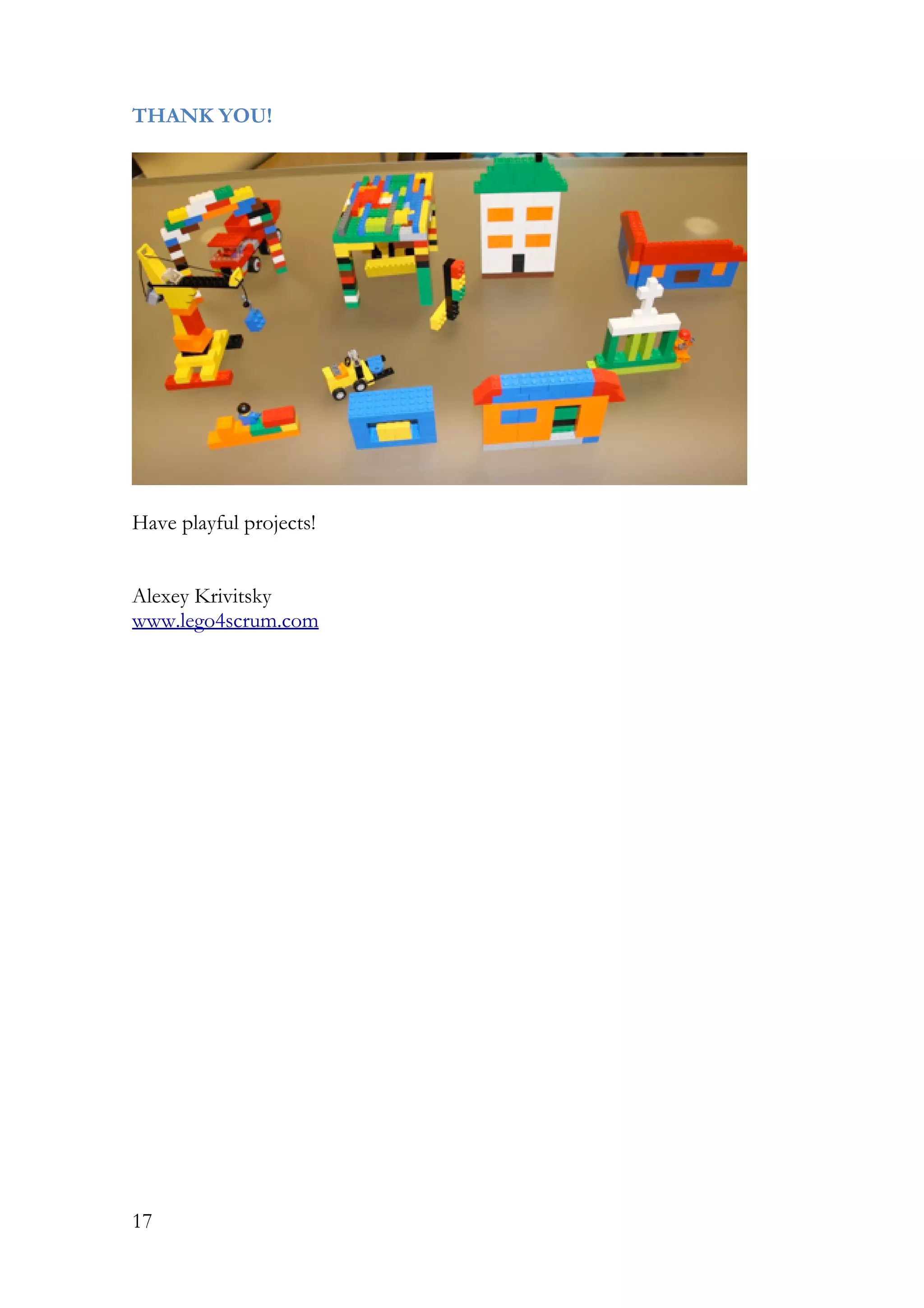 Scrum simulation-with-lego-bricks-v2.0 | PDF