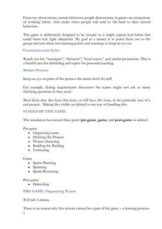 Scrum simulation-with-lego-bricks-v2.0 | PDF