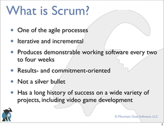 Agile and Scrum for Video Game Development | PDF
