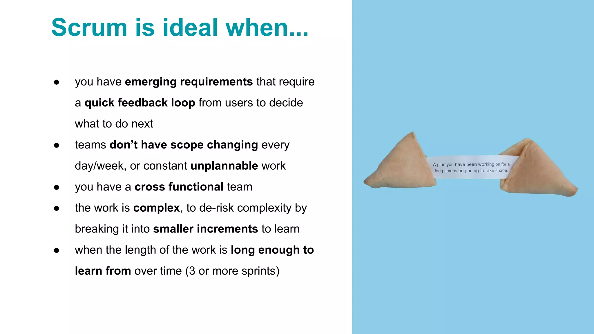 Scrum - What is it good for? | PPT