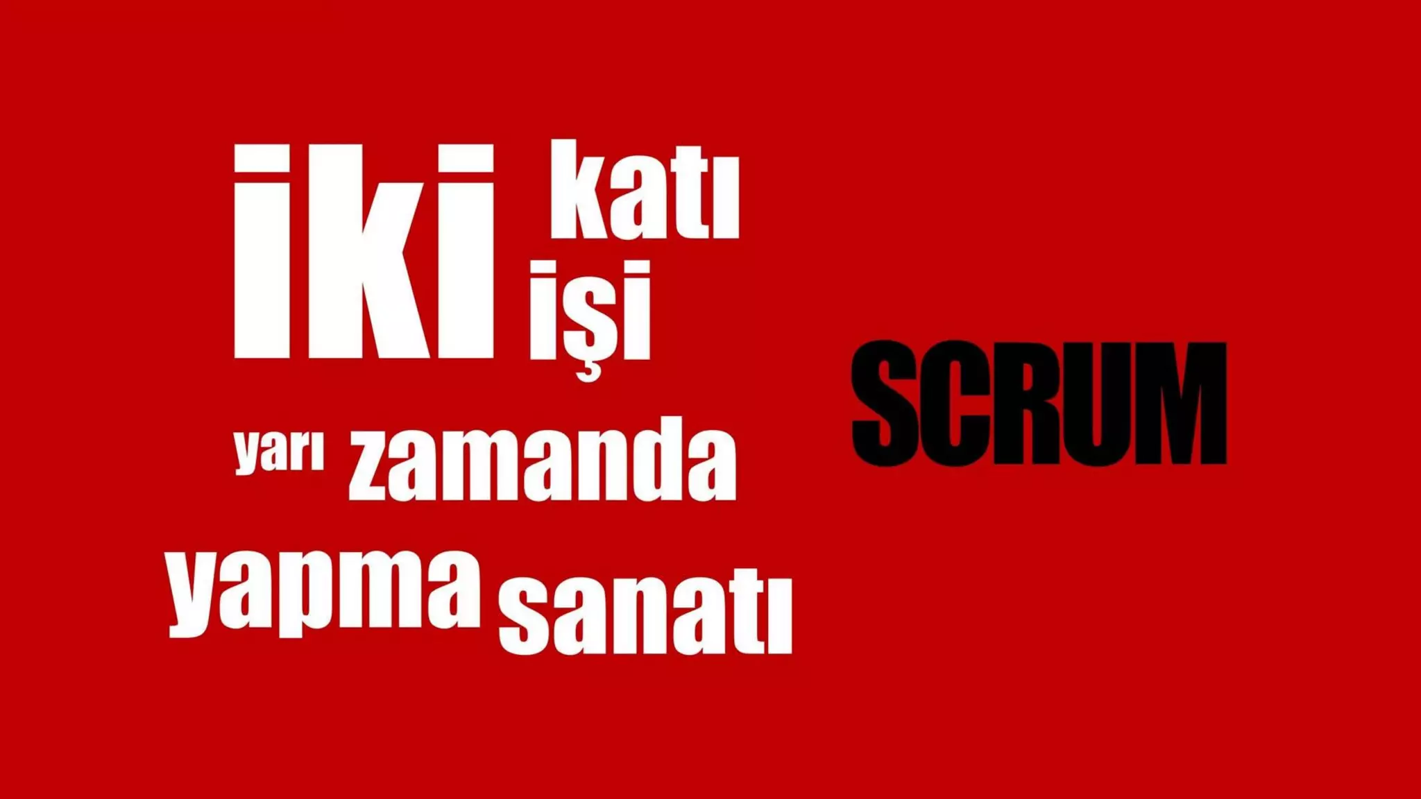Scrum 101 - Scrum ve Agile nedir? | PDF