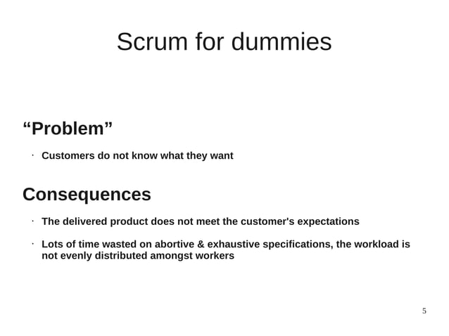 Lightweight introduction to Scrum | PPT