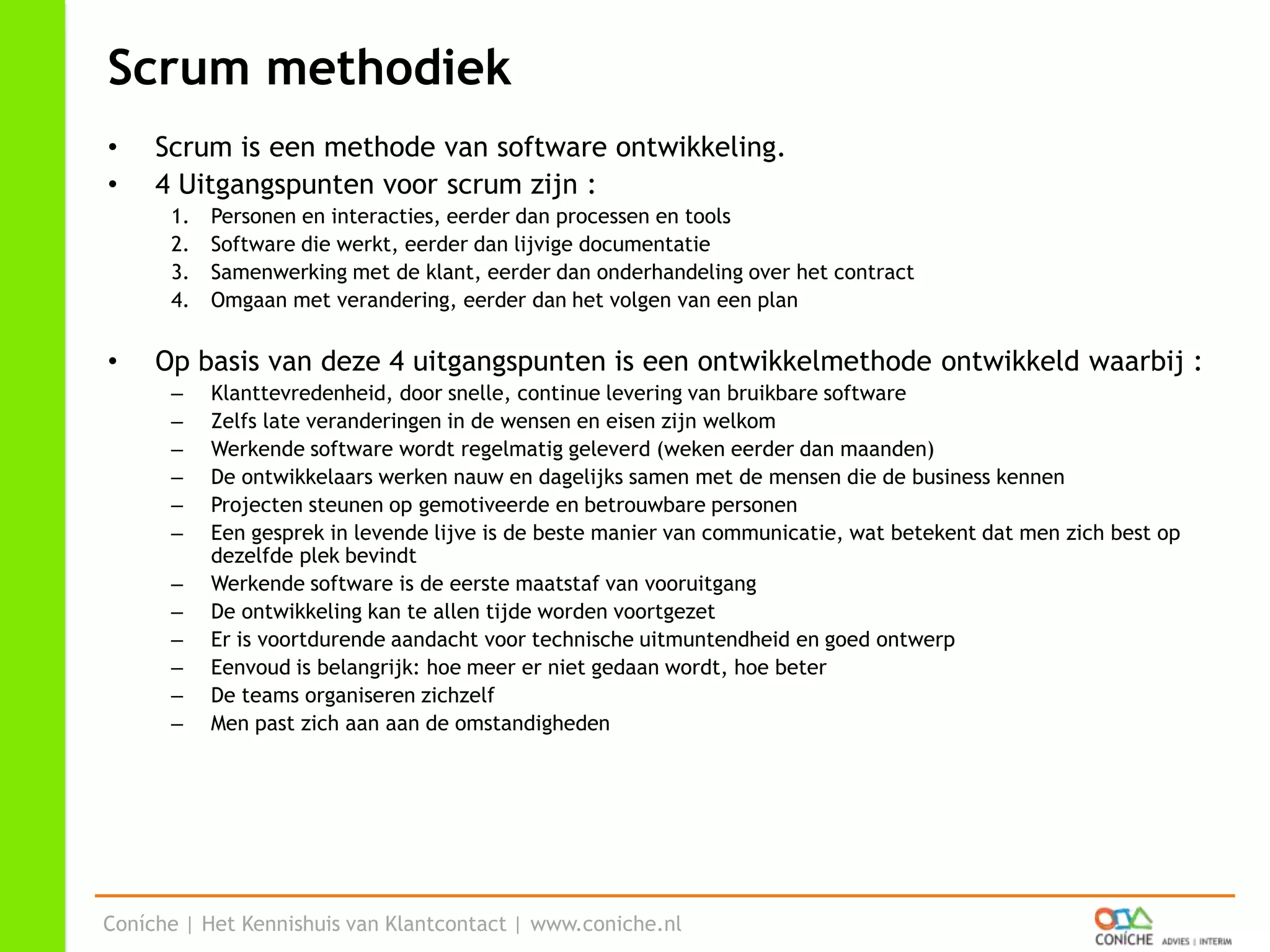 Scrum als veranderingsmethodiek v1 | PPTX