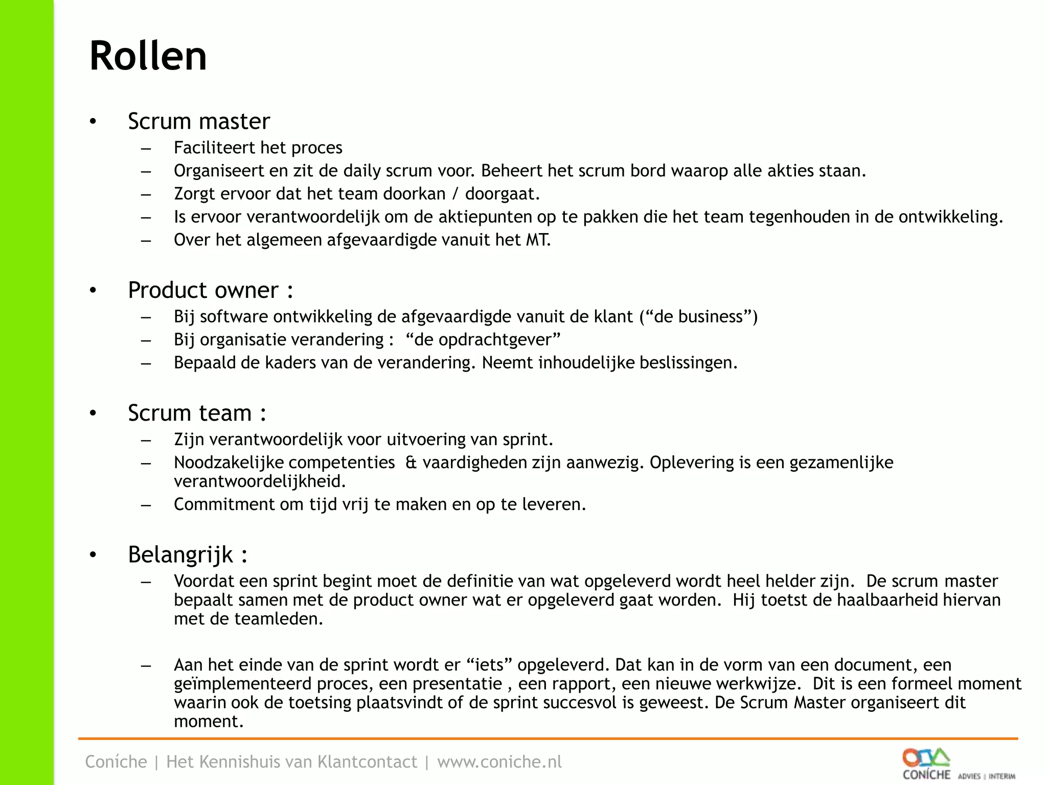 Scrum als veranderingsmethodiek v1 | PPTX