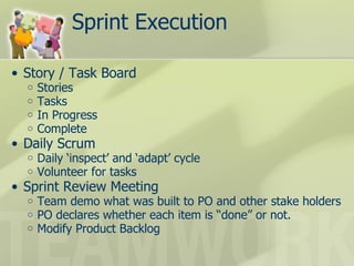 Scrum and Teamwork | PPT | Technology & Computing