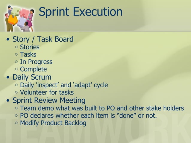 Scrum and Teamwork | PPT | Technology & Computing